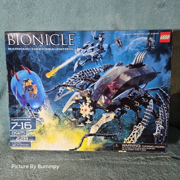 Lego | Toys | Retired Lego Bionicle Barraki Deepsea Patrolset Number ...